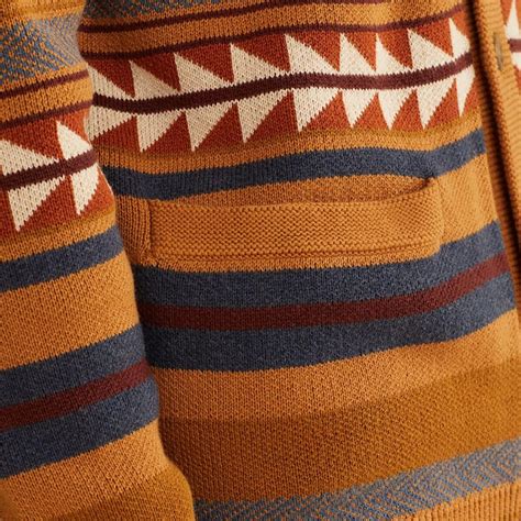 Pendleton Medicine Bow Cotton Cardigan Mens Clothing