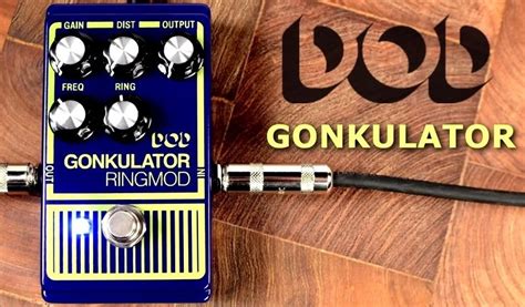 Dod Gonkulator Ring Mod Kombinace Distortionu A Modulátoru Frontman Cz