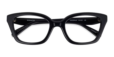 Coach Hc6270u Cat Eye Black Frame Glasses For Women Eyebuydirect