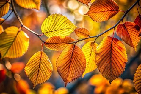 Capturing The Autumnal Glory A Detailed Look At Vibrant Elm Tree