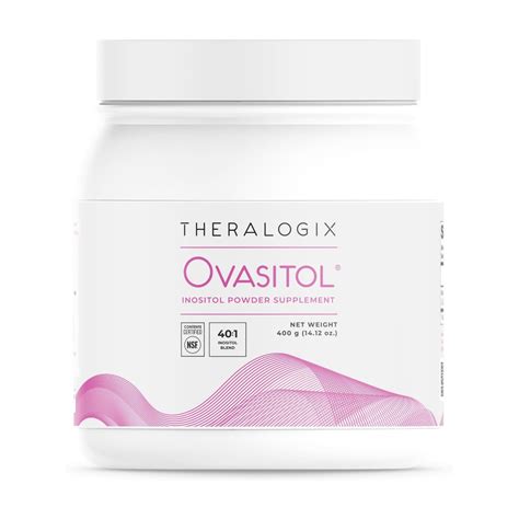 Theralogix Ovasitol Inositol Powder 90 Day Supply Myo