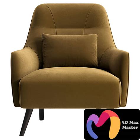 Armchair Rufus 3d Max 3dmaxter