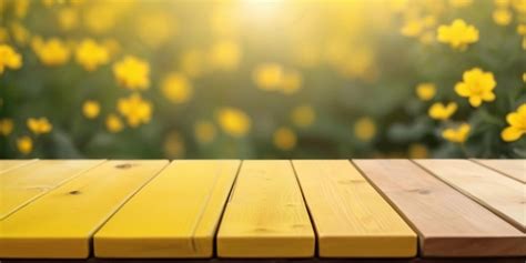 Yellow Flowers Texture Background Premium Ai Generated Image