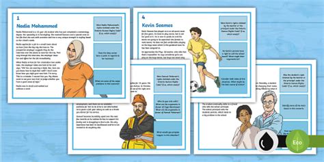 Ontario Human Rights Code Challenge Cards Teacher Made