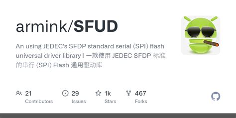 Github Arminksfud An Using Jedecs Sfdp Standard Serial Spi Flash Universal Driver Library