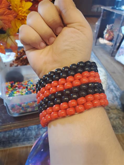 Not That Anyone Would Care But I Finally Made My First Kandi Cuff It