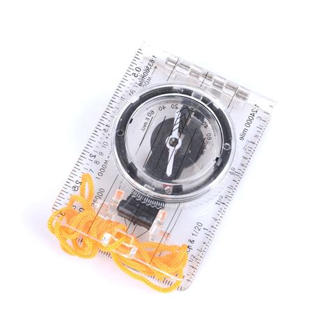 Foldable Drawing Scale Compass Map Ruler Survival Vicedeal