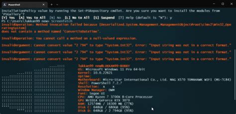 Issue With Other Formats For Uptime Calulation · Issue 74 · Julianchow94windows Screenfetch