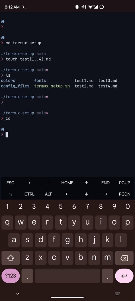 automate termux setup with custom configurations share your workflow