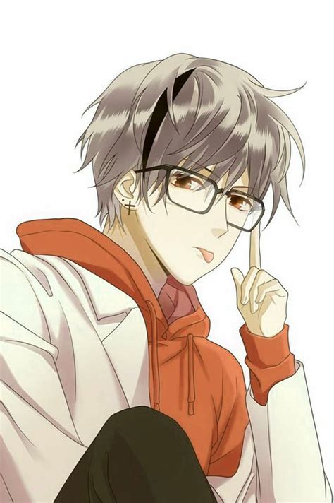 Cute Anime Boy Wtih Glasses Download Anime Drawing Tutorial Boy With