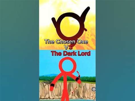 The Chosen One Vs The Dark Lord Credit To Alanbecker Youtube