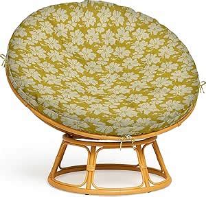 Vargottam Waterproof Papasan Cushion Cover 55 Inch Round