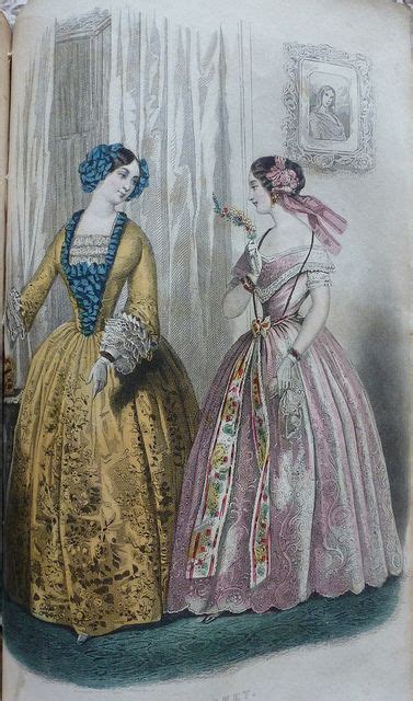 Fashions From Godeys Ladys Book July 1853