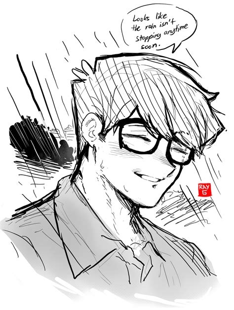 Kota Tadano Smiles Within The Rain Quick Doodle R Komi San