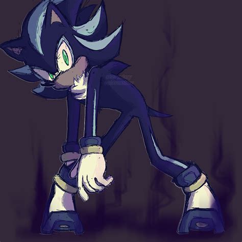 Mephiles Sonic Fanart By Secondarycolorentimy On Deviantart