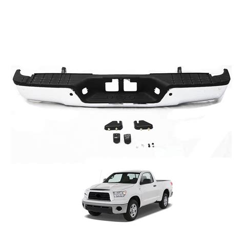 Chrom Color 4x4 Rear Bumper For 2014 2020 Toyota Tundra Saili New Energy