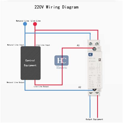 20a 4no 4p Household Ac 220v Din Rail Modular Contactors