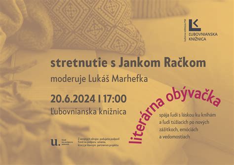 Literárna Obývačka Janko Račko Psk