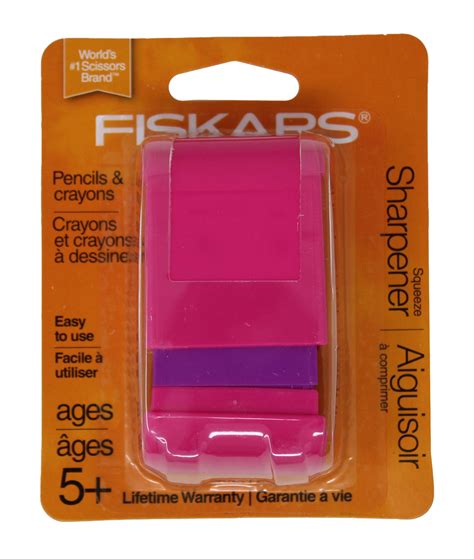 Squeeze Pencil Sharpener Fiskars Lens Mill