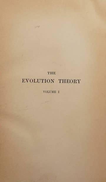The Evolution Theory Dr August Weismann Free Download Borrow And Streaming Internet Archive