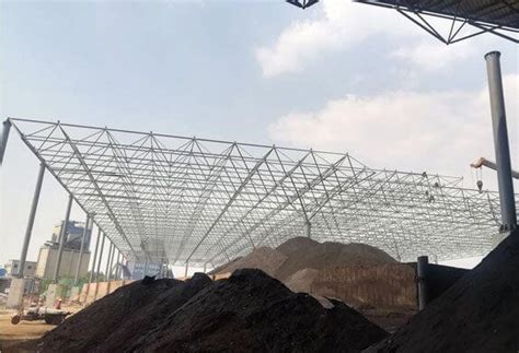 High Altitude Bulk Construction Of Large Span Steel Structure Space
