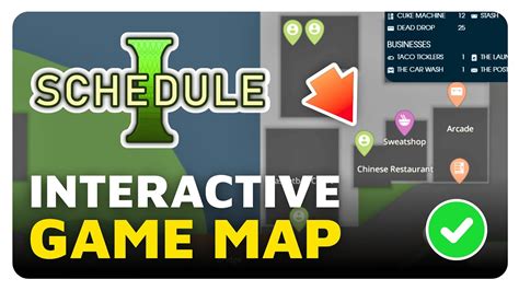 How To Find Schedule 1 Interactive Game Map Quick Guide Youtube