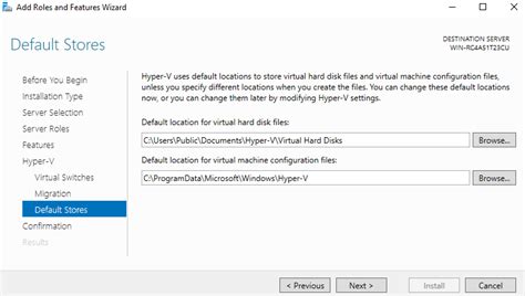 Windows Server 2016 Hyper V Installation Guide