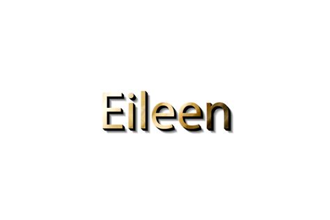 Eileen 3d Name 15079604 Png