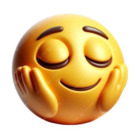 Relieved Face Emoji Realistic Relieved Face Emoji Realistic Face