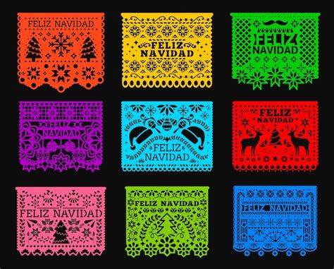 Christmas Papel Picado Templates How To Make Diy Papel Picado