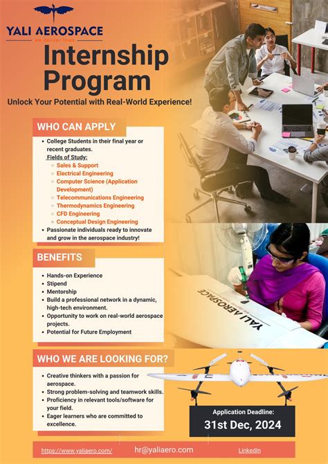Yaliaerospace Internship Aerospaceengineering Careergrowth