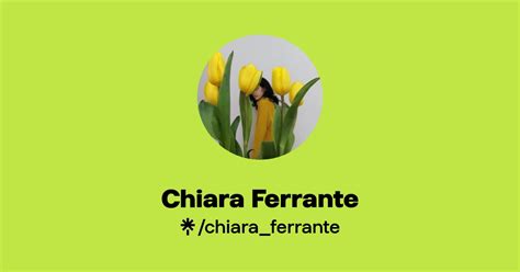 Chiara Ferrante Instagram Linktree