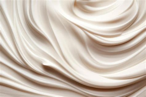 Premium Photo White Cream Texture