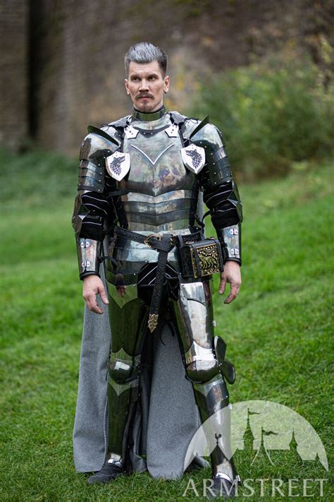 Full Spring Steel Armor Set “dark Wolf” Armure De Femme Armure