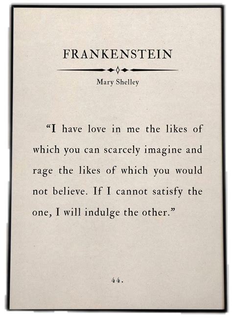 Frankenstein Mary Shelley Quotes