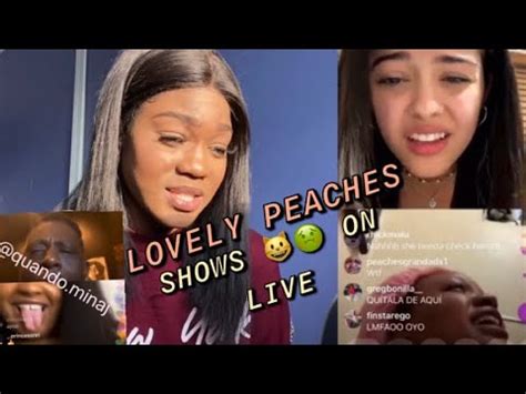 Lovely Peaches Shows 🐱 On Live Kaylaapplewhite Youtube