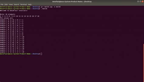 Multi Dimensional Arrays In Cc 2d And 3d Arrays Unveil The