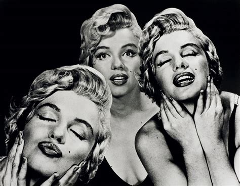 Philippe Halsman 1906 1979 Marilyn Monroe Triple Portrait Ai 6 28707