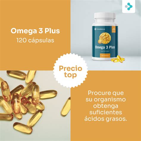 Omega 3 Plus 1000 Mg 120 Cápsulas Blandas Futunaturaes