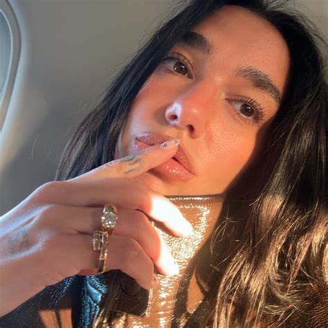 Dua Lipas Latest Mani Combines Two Chic Summer Nail Trends Who What Wear