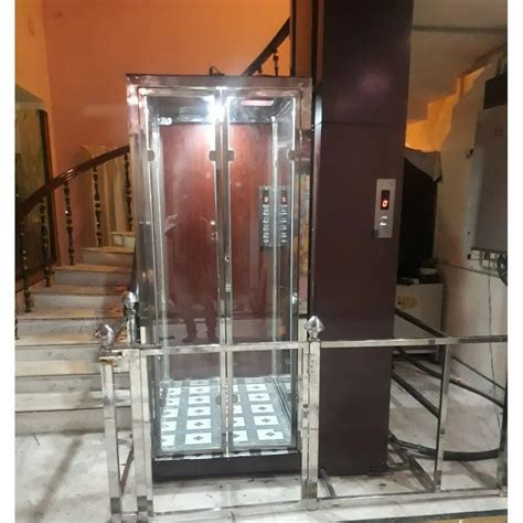 Glass Finish Passenger Elevator At ₹ 300000 Glass Elevator Cabins In
