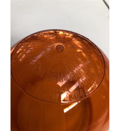 Gyrophare Agrirot Cabochon Orange