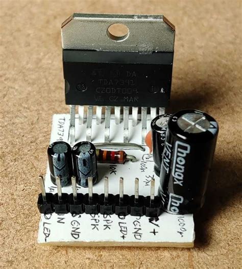 Tda7391 Tda7396 Diy Guide 35w 45w Mono Bridge Single Chip Power Amps