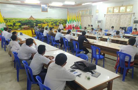 ညောင်ဦးခရိုင်၌ ရွေးကောက်ပွဲဆိုင်ရာလုံခြုံရေး စီမံခန့်ခွဲမှုကော်မတီ လုပ
