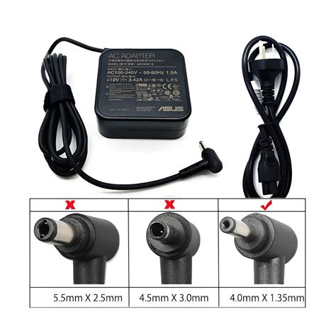Genuine 65w Ac Laptop Charger Adapter For Asus D515 D515ua D515da M515