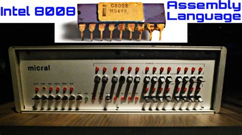 8008 Assembly Language Programming Part4 Hello World