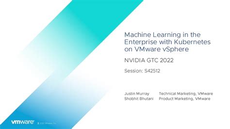 Enabling Enterprise Machine Learning With Kubernetes Presented By