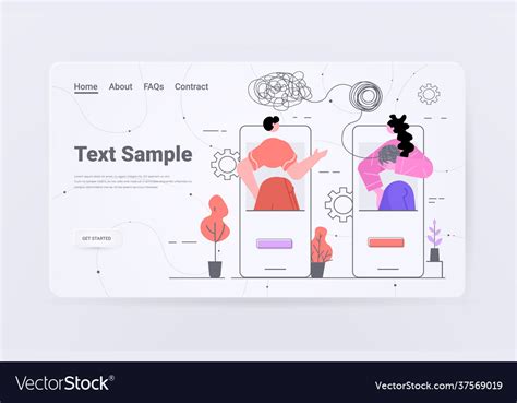 Psychologist Solving Psychological Problem Vector Image