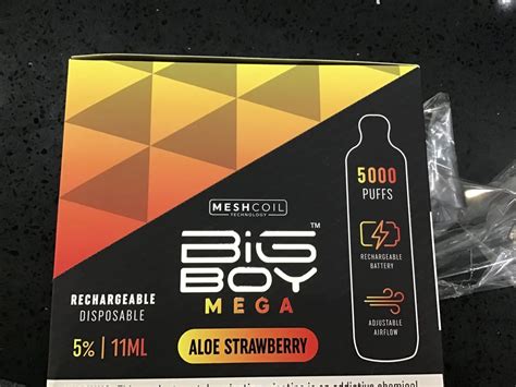 Big Boy Disposable Rechargeable