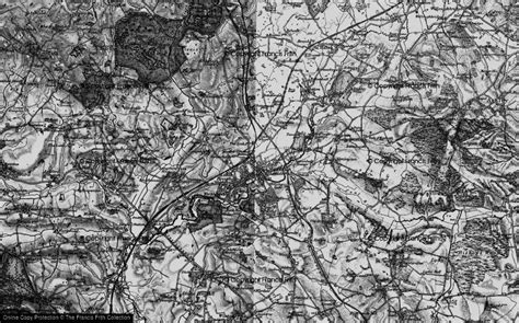 Historic Ordnance Survey Map Of Market Drayton 1897